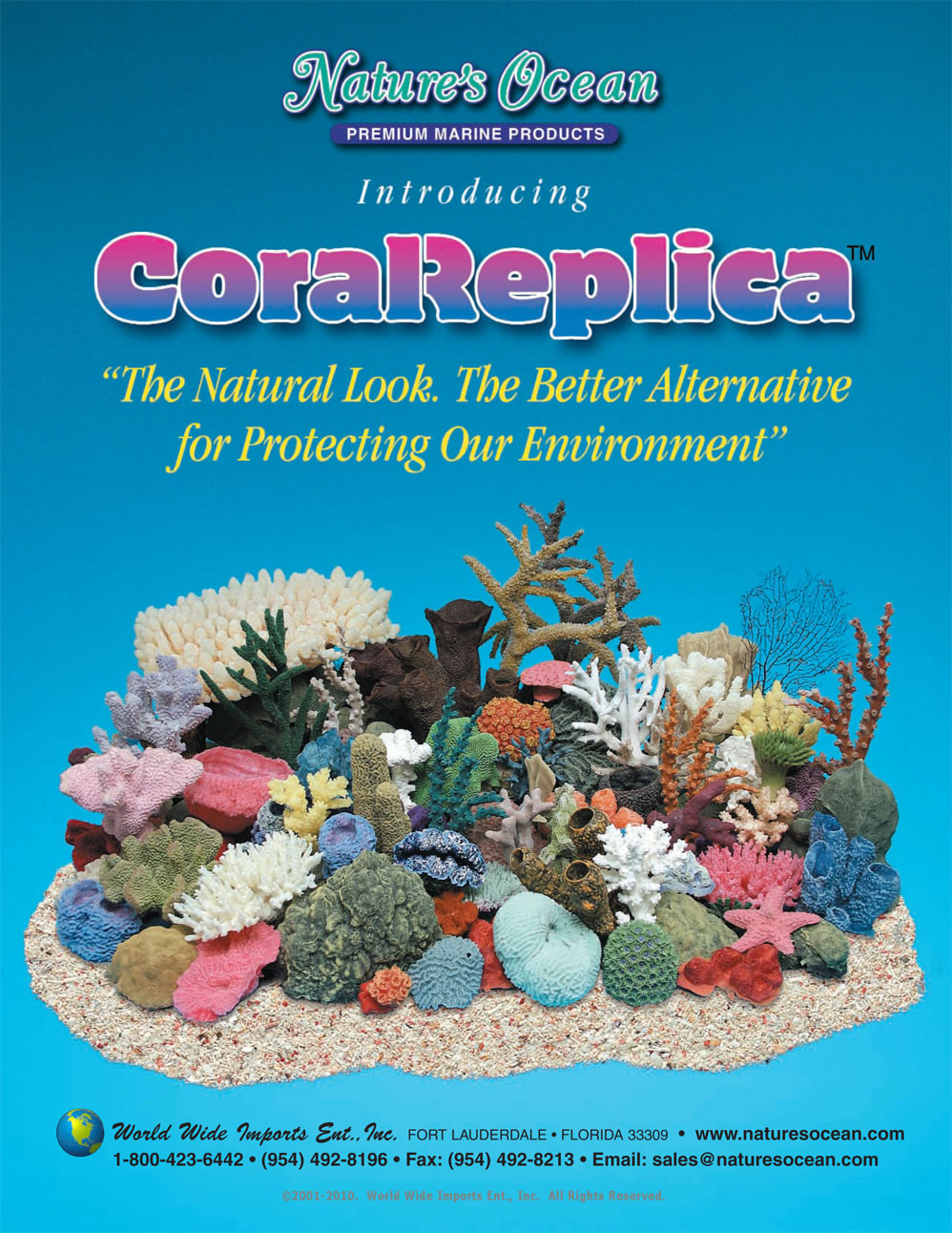 Decorative Aquarium Corals & Rocks