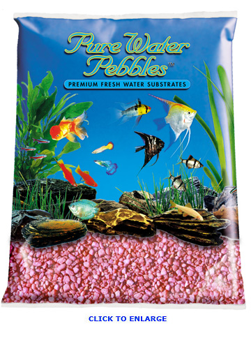 Neon Pink Aquarium Gravel by Pure Water Pebbles®- UPC: #029904702810 ...
