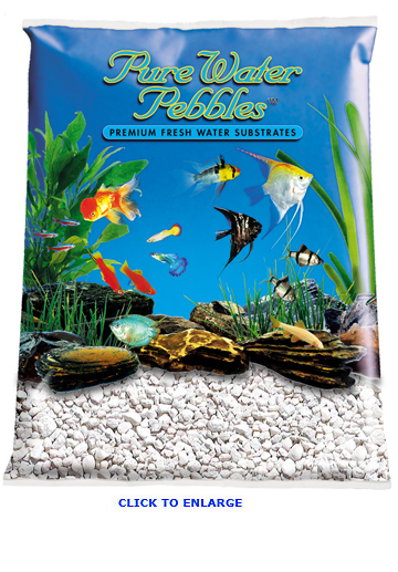 Snow White Aquarium Gravel by Pure Water Pebbles® – UPC: #029904700113 ...