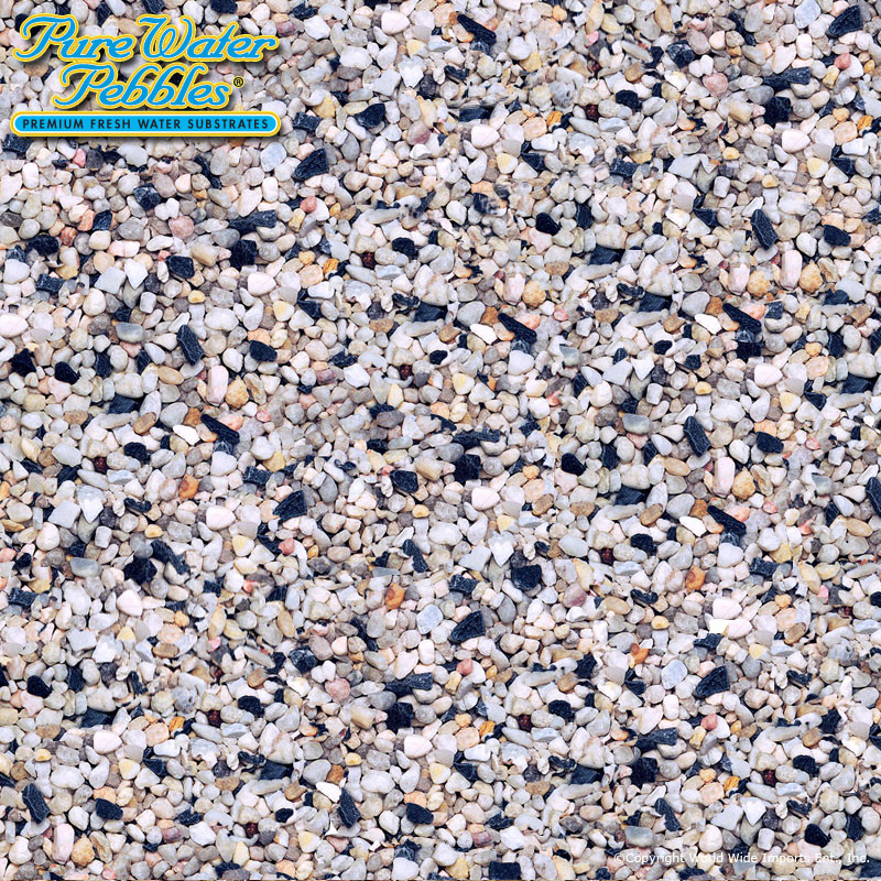 Pure Water Pebbles® Rainbow Gems Aquarium Gravel